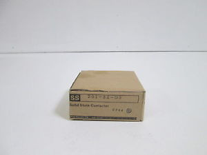 Buy - FUJI ELECTRIC SOLID STATE CONTACTOR SS201-3Z-D3 NEW IN BOX