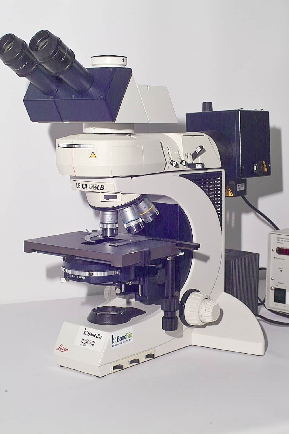 LEICA DMLB RESEARCH FLUORESCENCE MICROSCOPE - APO OPTICS