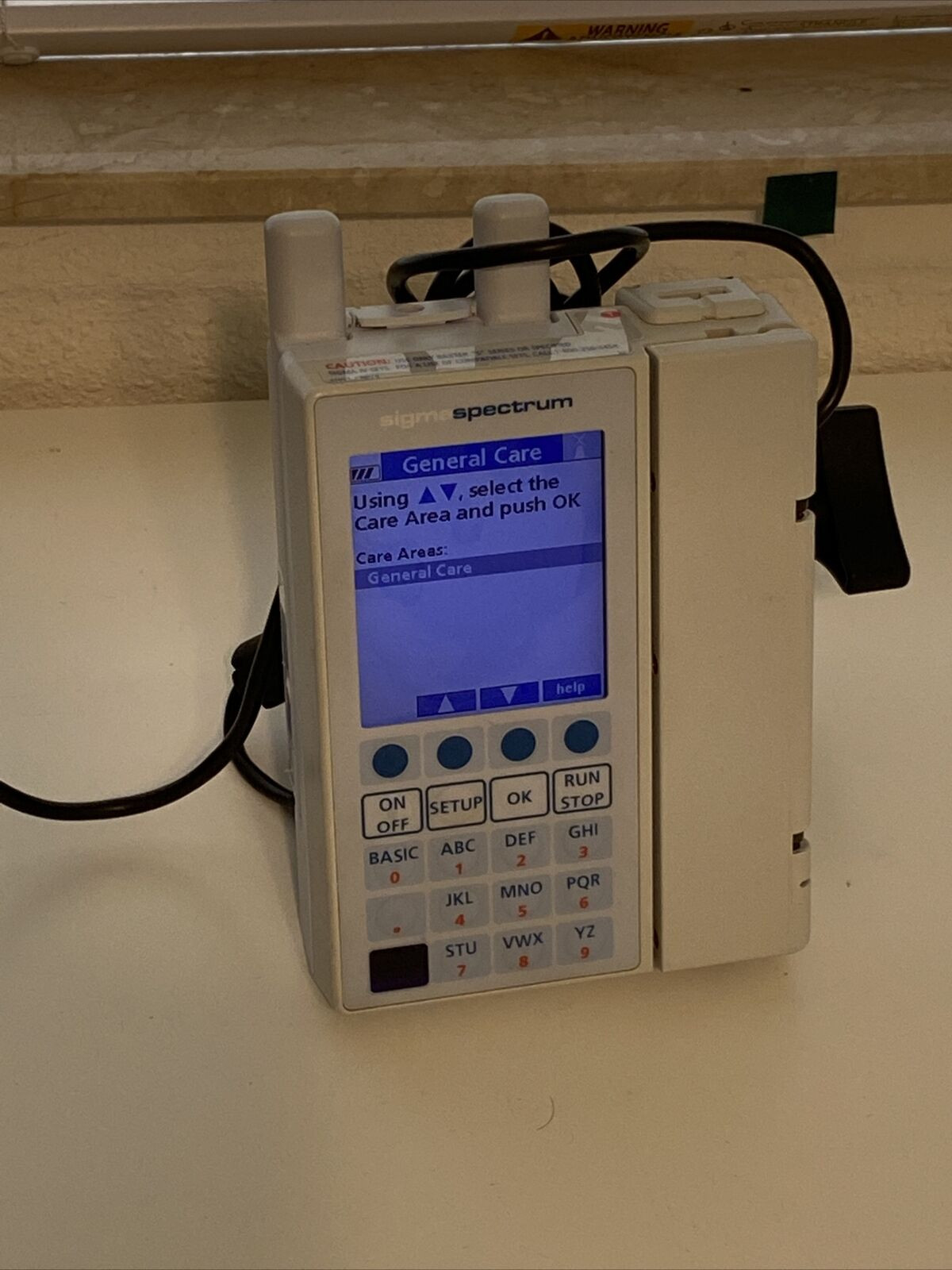 Baxter Sigma Spectrum Infusion Pump, V6.02.07 A/B/G/N Battery - SPW ...