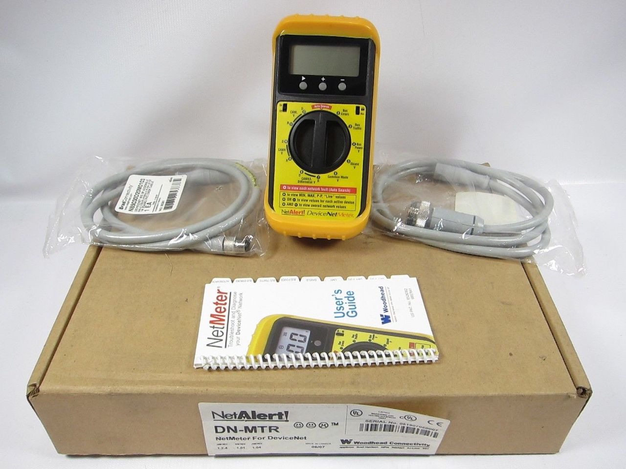 Woodhead Connectivity NetAlert! DN-MTR Netmeter For Devicenet 112008-0001