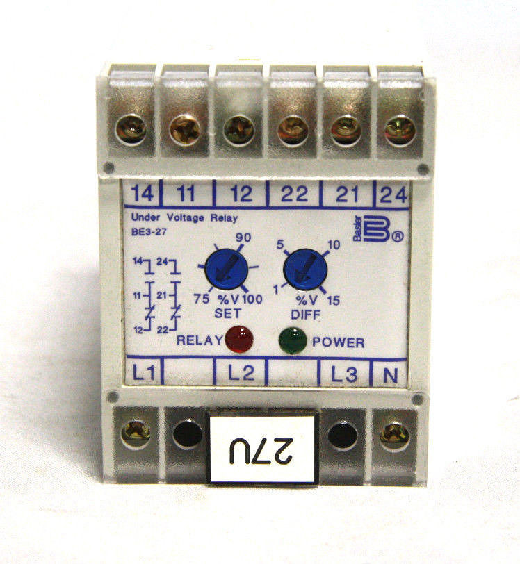 BASLER ELECTRIC BE3-27-1B1N2 BE3271B1N2