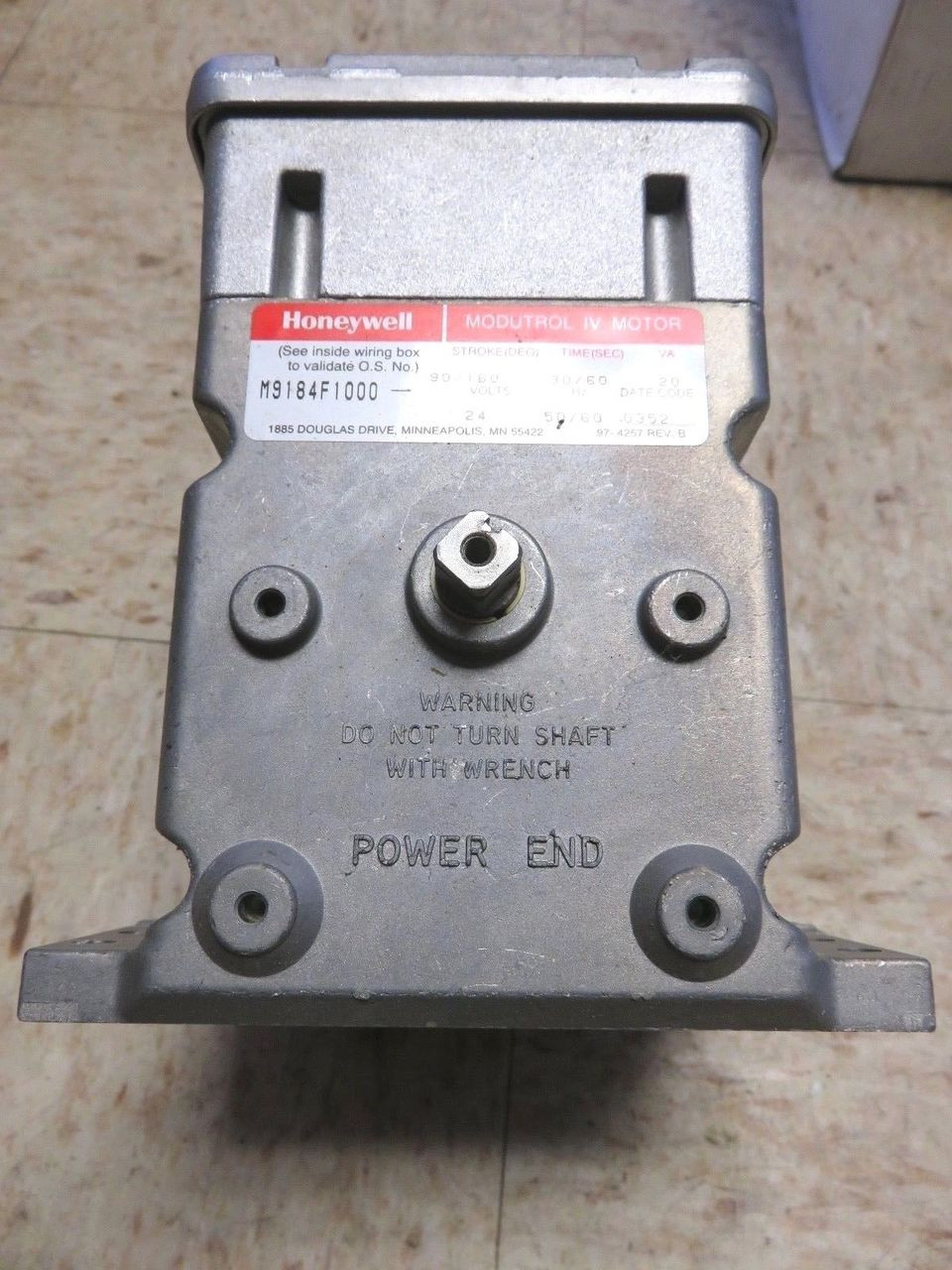 Honeywell M9484F1031 Modutrol Iv Motor Actuator - SPW Industrial