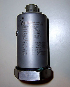 Buy - Viatran Pressure Transmitter 345ACG 0-15 PSIA Transducer New Old ...