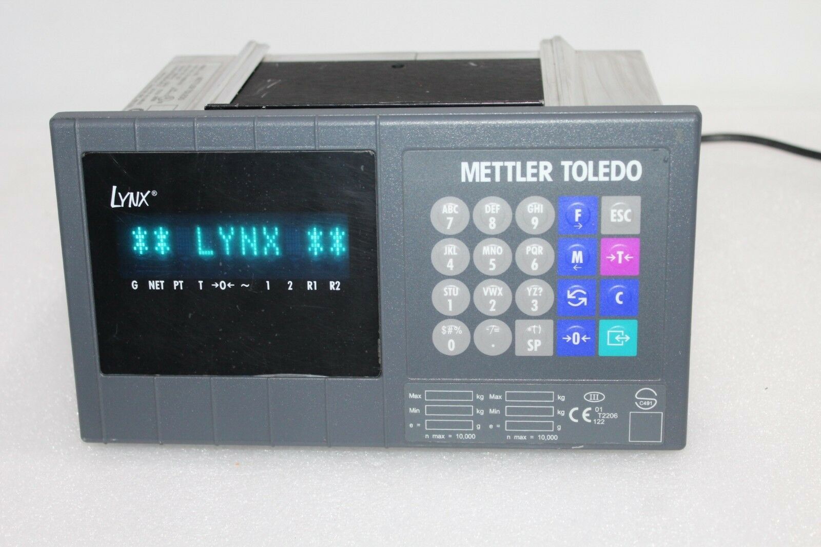 METTLER TOLEDO LYNX LTPA 0800 078 , Digital Scale Controller
