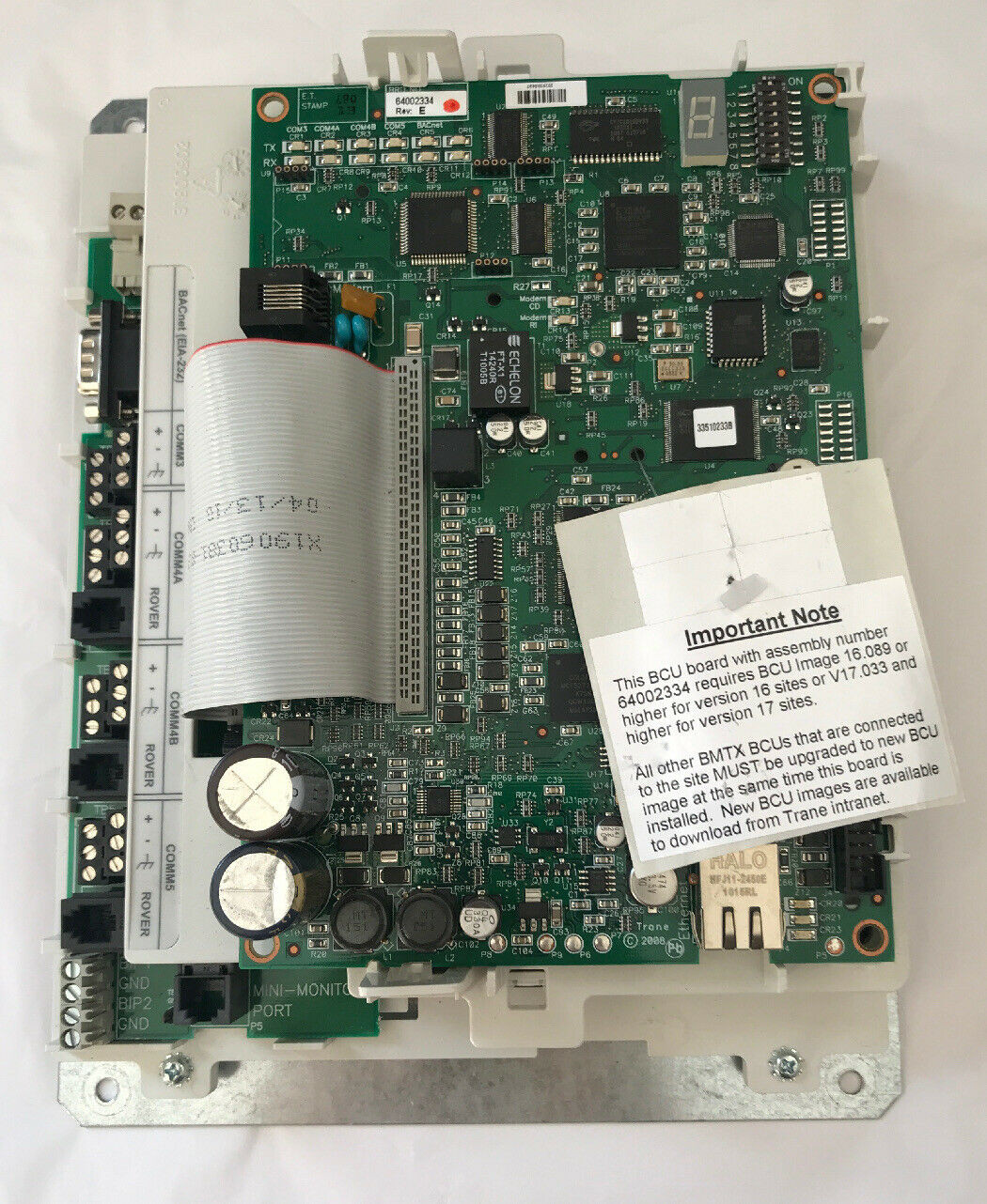 BCU Trane BMTX With Power Supply And Mounting Pannel - SPW Industrial