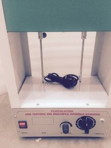 Digital Jar Testing Apparatus Stirring 2 Spindle - SPW Industrial