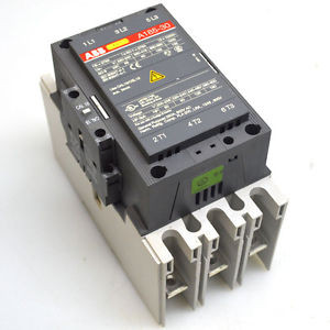 Abb A185-30 3Ph Block Contactor Motor Starter 250A 600Vac 150Hp 120V ...