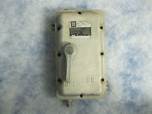 Explosion Proof Disconnect Square D H60Xfa1212 Heavy Duty Safety Switch ...