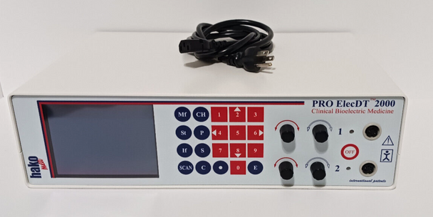 Hako Med Pro Elecdt 2000, Bio-Electric Therapy