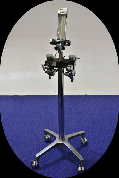Porter 2000 Dental Nitrous Oxide N2O Flowmeter Conscious Sedation Unit