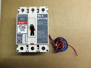 Cutler Hammer Hmcp 3 Pole 100 Amp 600V Hmcp100R3C Circuit Breaker W/Aux ...