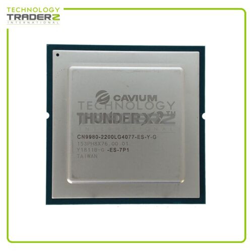 Cn9980-2200Lg4077-Es-Y-G Cavium Thunderx2 32-Core 2.10Ghz 32Mb Arm ...