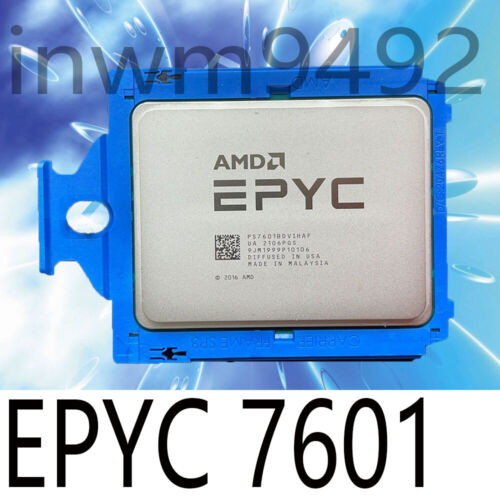 Amd Epyc 7601 Cpu Ps 7601 Bdvihaf 32 Cores 64 Threads 2.2Ghz Sp3 Server ...