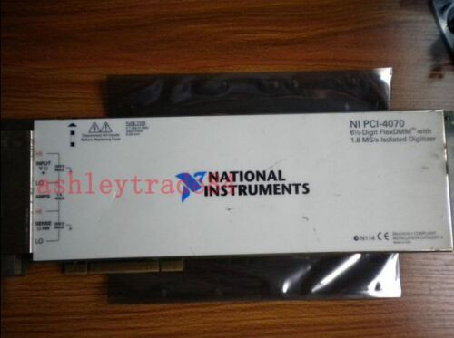 1Pcs National Instruments Pci-4070 6½-Digit Pci Dmm Card Used Tested ...