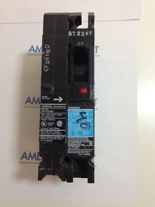 Siemens Ed41B030 30 Amp With Gf01Ed60 Ground Fault Relay Accessory Used ...