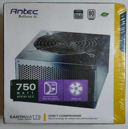 Antec Earthwatts Ea-750 Green 750 Watt Sli Crossfire 80 Plus Bronze ...