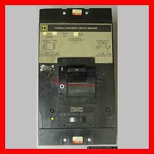 Square D Lal36300-Lg6 Circuit Breaker, 300 Amp, 600 Volt, 3 Pole - SPW ...