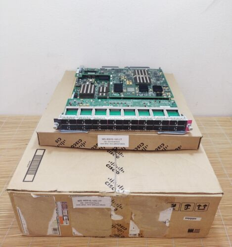 New Cisco Ws-X6816-10G-2T 16-Port 10 Gigabit Ethernet Fiber Module New ...