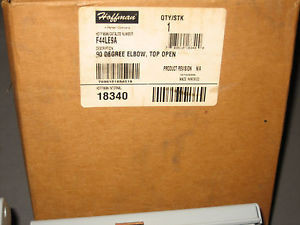 New Hoffman F-44LE9A 4x4 Wireway 90 Degree Elbow - SPW Industrial