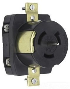 New Pass & Seymour Cs8269 Turnlok Receptacle 50A 250V 2P 3W Calif Style ...