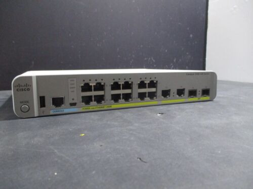 Cisco Ws-C3560Cx-12Pc-S 12-Port Ethernet Switch Catalyst 3560-Cx - SPW ...