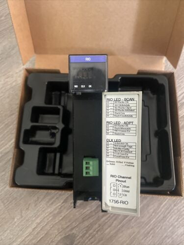 Allen Bradley 1756-Rio Series A Controllogix Remote I/O Scanner New No ...