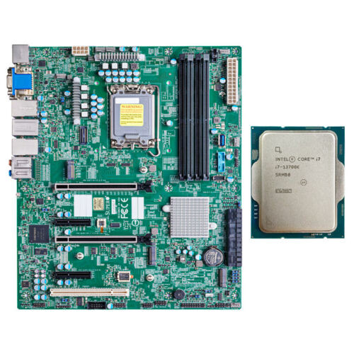 Supermicro X13Sae-F Lga-1700 Motherboard + Intel W680 Core I7-13700K ...