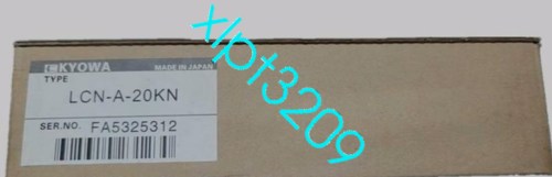 Lcn-A-20Kn Kyowa Load Sensor Brand New Fedex Or Dhl - SPW Industrial
