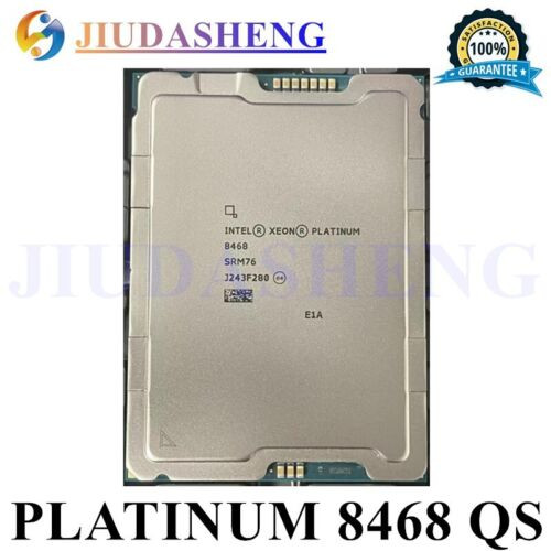 Intel Xeon Platinum 8468 Qs Version 2.1Ghz Fclga4677 350W 48C/96T Cpu ...