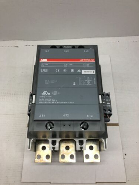 Abb Af1250-30 Contactor 1260A 100V W/ (1) Cal18-11 (2) Cel18 Aux Contacts - SPW Industrial