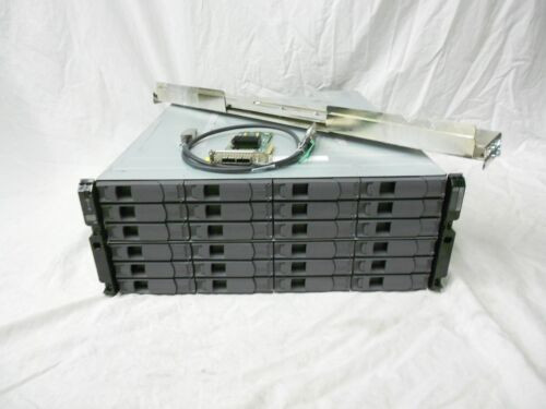 Netapp Ds4246 Jbod Server Desktop Expansion Array +Trays, Sas Card ...