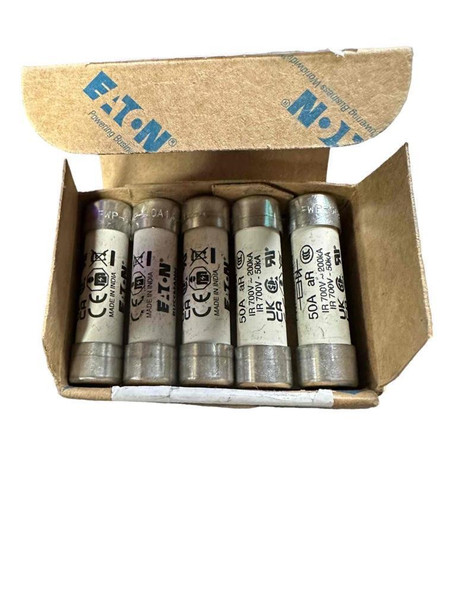 10 Pack Eaton Bussmann Series FWP-50A14Fa 700 Volt Fuses AC 50 Amp