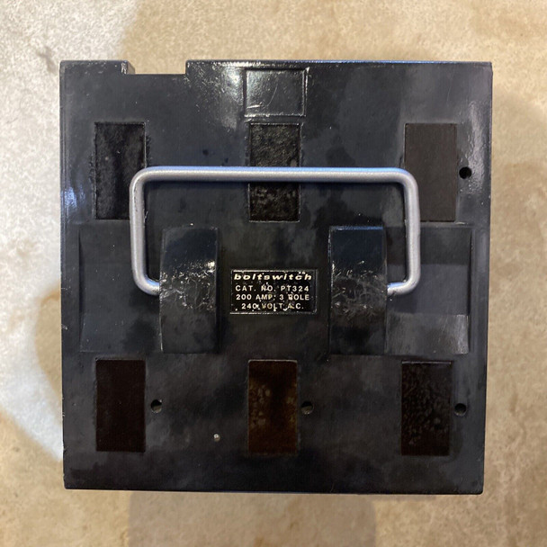 BoltSwitch PT324 Fusible Pull-Out 200A 3Pole 240V HANDLE ONLY Included ...