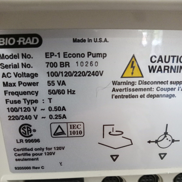 Bio Rad EP-1 EP1 Econo Pump