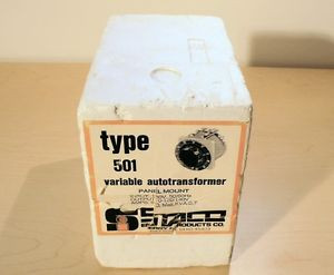 Staco Energy Type 501 Variable Autotransformer Variac 5 Amps - SPW ...