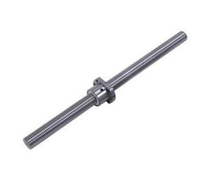 SFU1604 Ball Screw L350mm Ballscrew With SFU1604 Single Ballnut For CNC ...