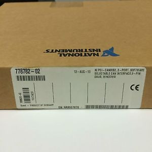 National Instruments Pci-Can Series 2 2-Port High Speed Can Interface ...
