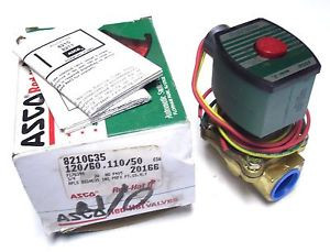Buy - NEW ASCO 8210G35 3/4 10.1 WATTS 302335 SOLENOID VALVE RED HAT