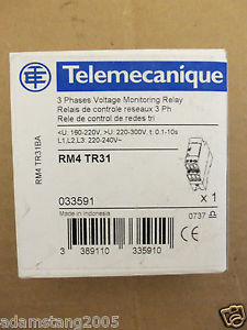Buy - New Telemecanique 3 Phases Voltage Monitoring Relay