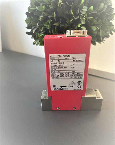 Buy - HORIBA MFC MASS FLOW CONTROLLER SEC-Z512 MGXC-MR.MG-06 10SLM ...