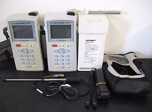 Buy -BIOCONTROL LIGHTNING MVP ATP PH TEMPERATURE METER WITH PROBE LOT OF 2