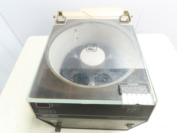 Labconco Rapidvap Centrifugal Evaporation System 115V 6 Vial Tube Block ...