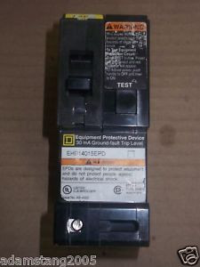 Square D Ehb Epd Ehb14015Epd 15 Amp 2 Pole Breaker - SPW Industrial