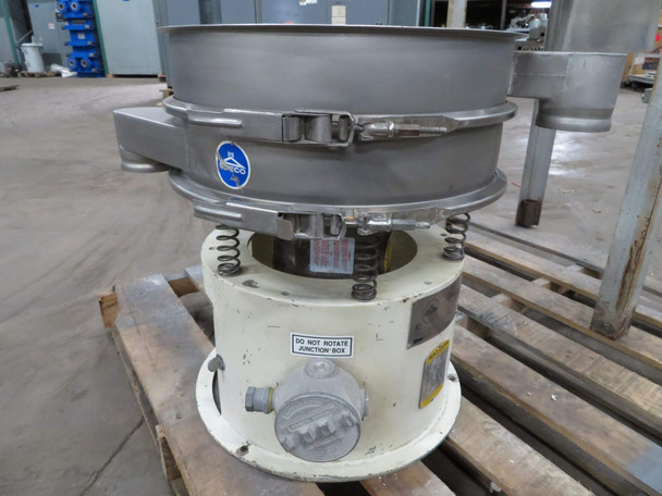 Sweco Model LS18S33 Stainless Vibratory Screen Round Separator ...
