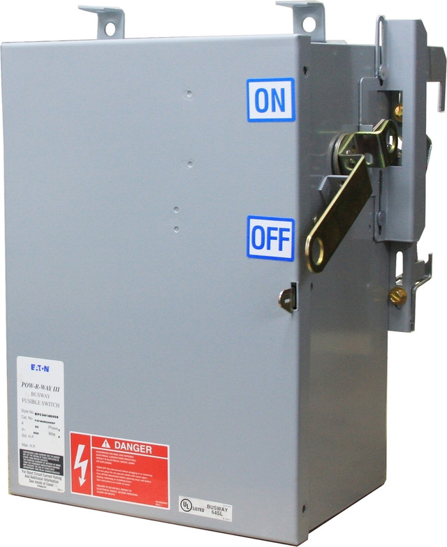 Cutler Hammer, Eaton, 600V 350A POW-R-WAY III P3BKD Bus Plug