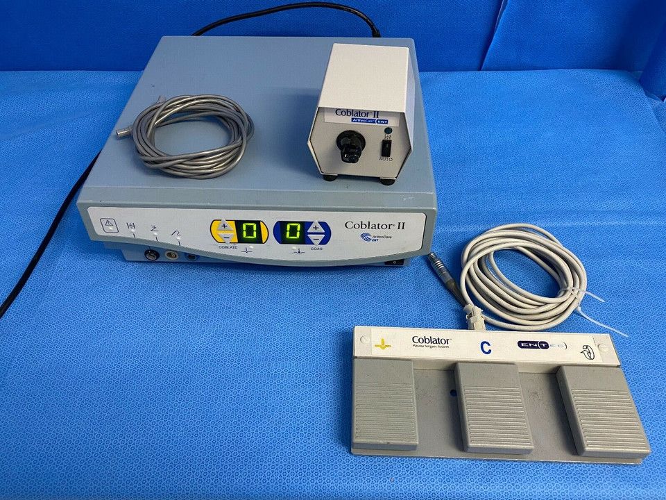 ArthroCare Coblator II ENT RF8000E W/ Footswitch & Flow Control - SPW ...