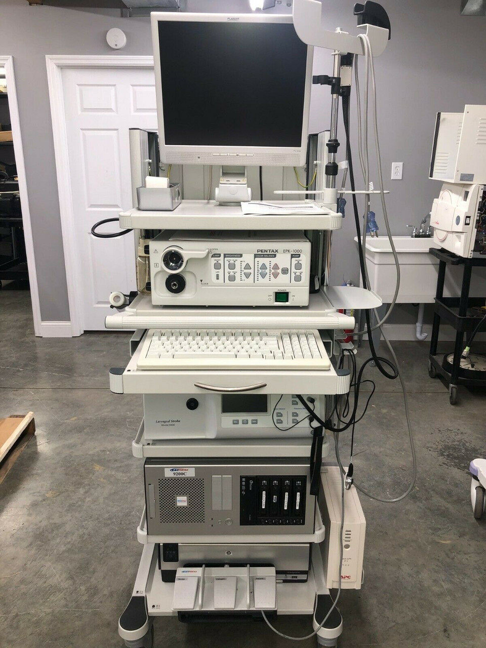 Kaypentax Stroboscopy Tower - 9200C Stroboscopy Tower With 9400 Strobe ...