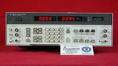 Hp 8903B Audio Analyzer, 20 Hz To 100 Khz