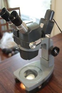Buy - American Optical Model 569 Stereo Microscope and Illuminator Amp