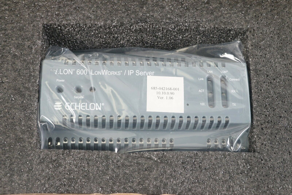 Echelon 72604R I.LON 600 LonWorks / IP Server - New Open Box - SPW ...